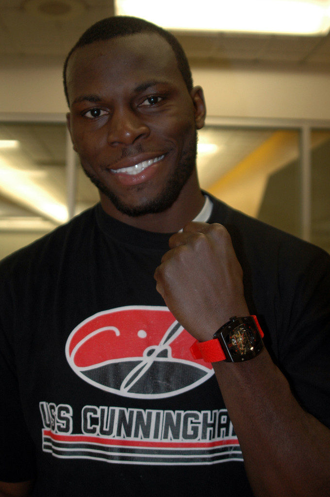 Steve Cunningham Arrives & is ready for Troy Ross on Saturday ...