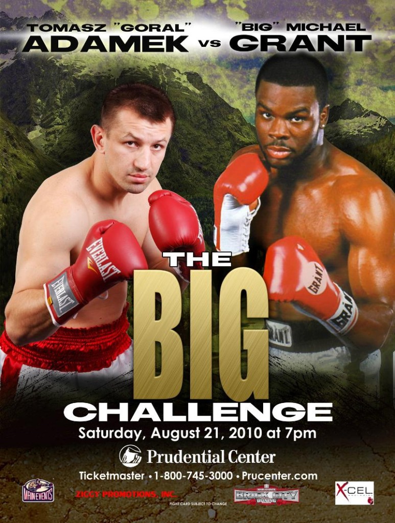 Tomasz Adamek vs. 6’7″ Michael Grant: Will size matter? - ProBoxing ...