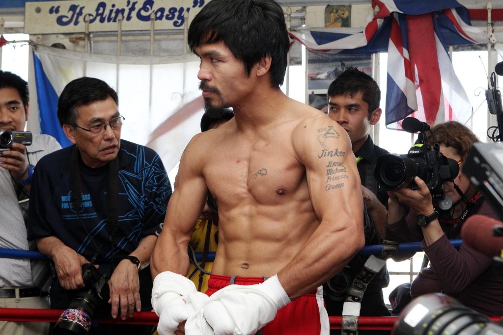 Pacquiao Workout Photos & Quotes - ProBoxing-Fans.com