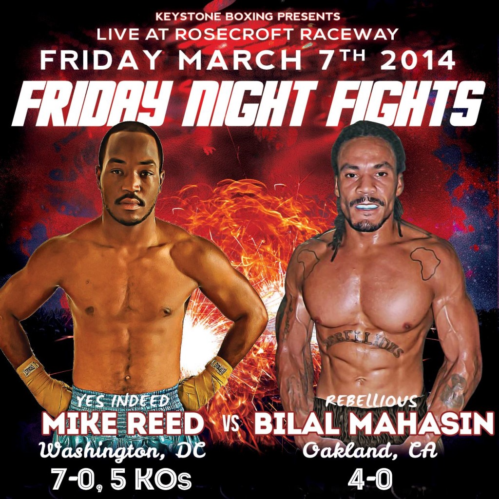 D.C. prospect Mike Reed returns on March 7th at Rosecroft Raceway ...