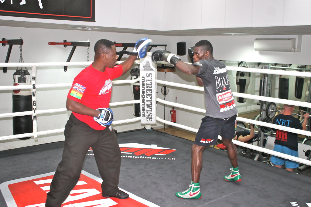 Unbeaten lightweight Richard Commey in action at Nordic Fight Night ...