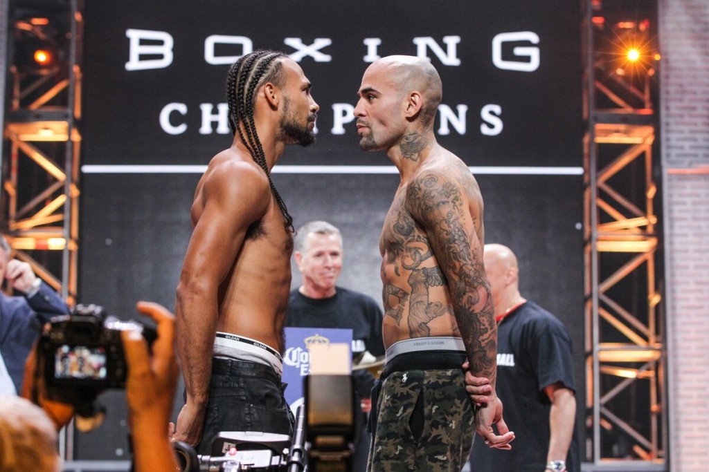 Keith Thurman vs. Luis Collazo weigh-in results & photos - ProBoxing ...