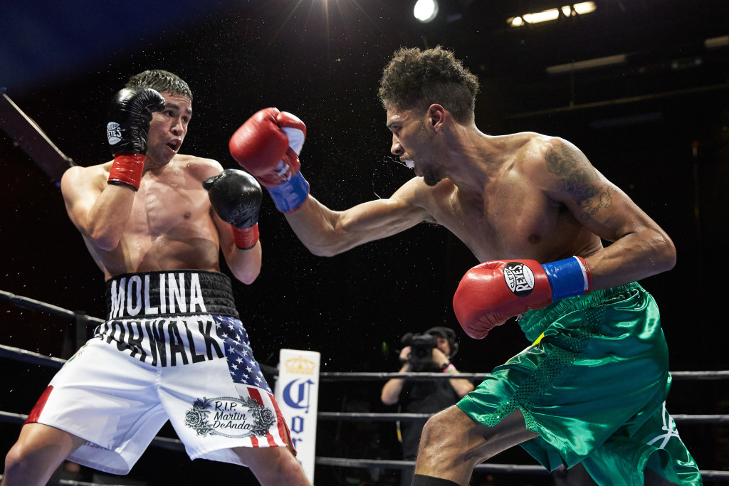 Results: Jamal James decisions Javier Molina on Toe to Toe Tuesdays ...