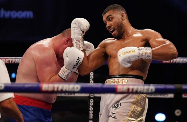 Solomon Dacres aiming for the knockout Saturday night
