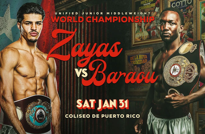 Xander Zayas vs Abass Baraou - How to watch it