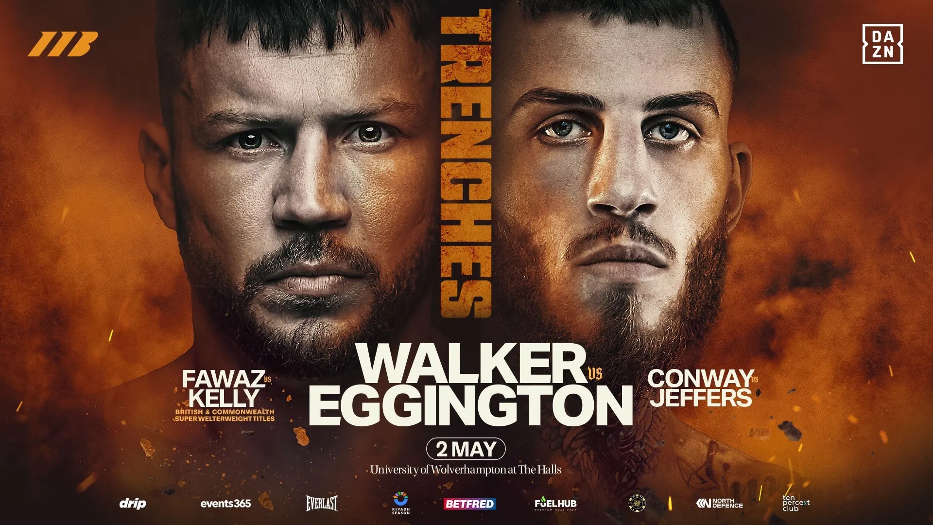 Conah Walker vs Sam Eggington - How To Watch It