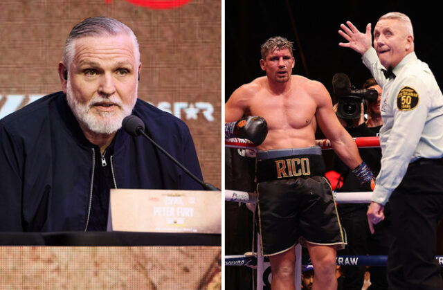 Peter Fury reveals chat with referee after Usyk vs Verhoeven