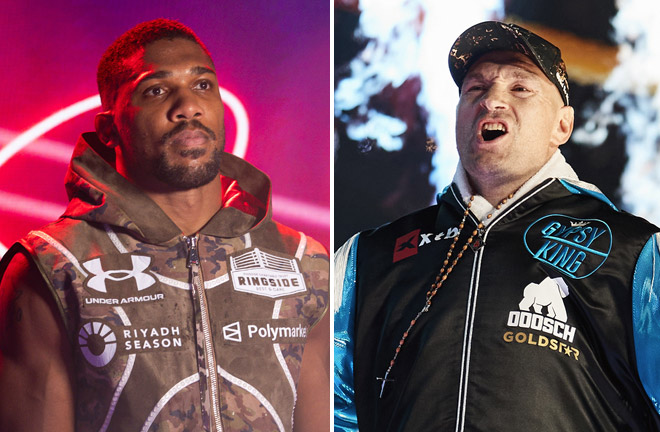 Anthony Joshua reveals shock prediction for Tyson Fury fight