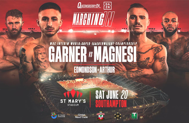 Ryan Garner vs Michael Magnesi - How To Watch It